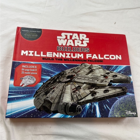 Star Wars | Games | Star Wars Builders Millenium Falcon Book Model Box ...